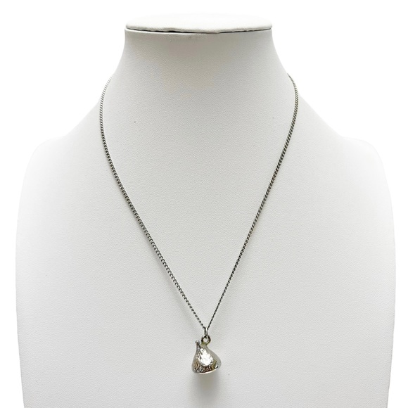 Jewelry | Vintage Hersheys Chocolate Kiss Silvertone Charm Chain ...